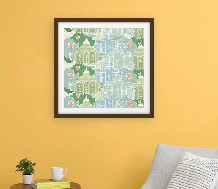 Buy Vintage Art Maison Wall Frame (Square, Brown, 24X24, Canvas) @27% ...