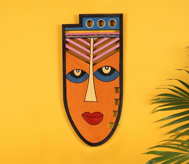 Buy Decorative Face Wall Mask Online at 70% OFF | Wooden Street