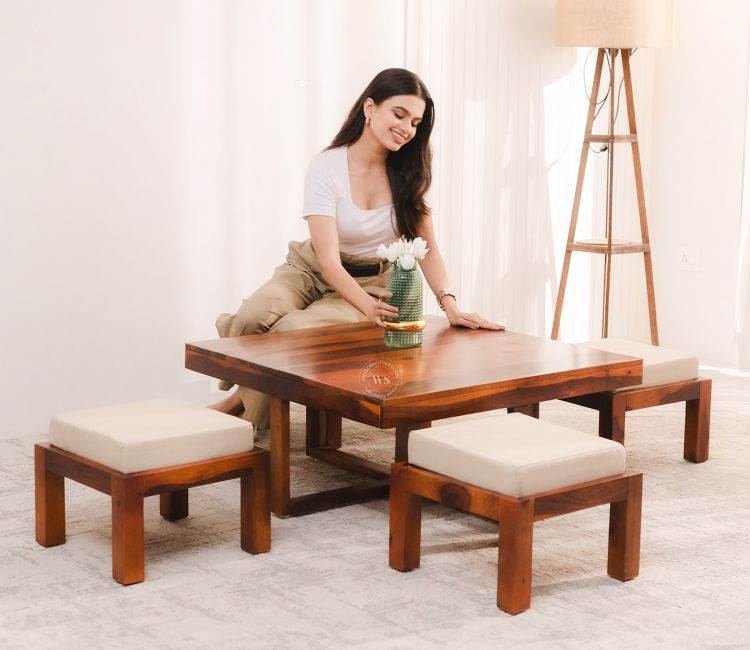 Buy Tea Table Online At Low Price In India | Up to 75% off At Wooden Street