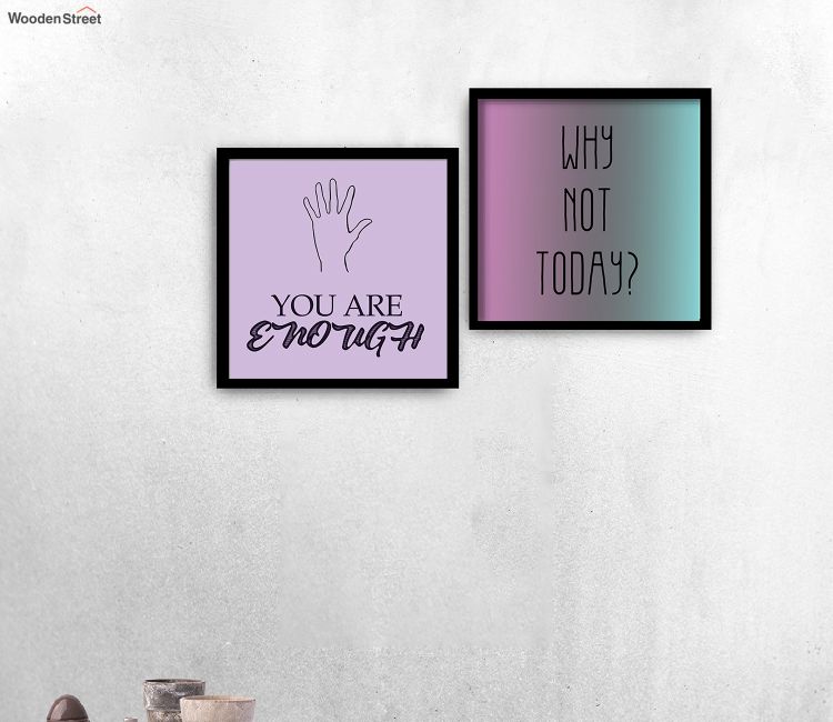 Buy Frame With Quotes Online Upto 50% Off | WoodenStreet
