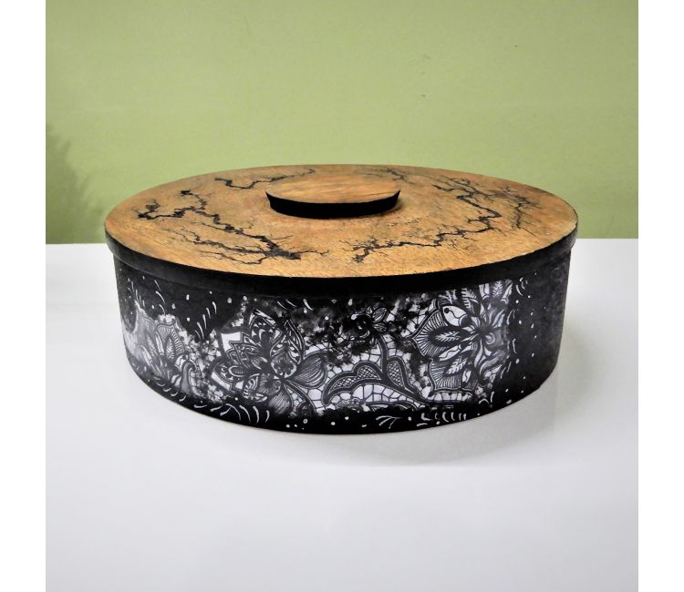 Roti Box | Designer Wooden Roti Box Online India