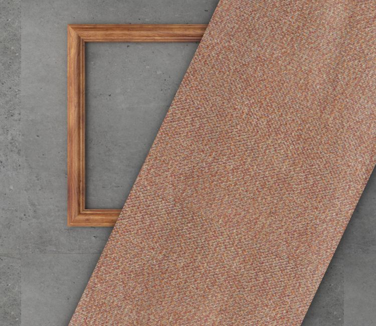 Buy Coral Rust Plain 100% Polyester Fabric @23% OFF Online | Wooden Street