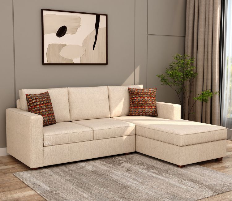 L Shape Sofa @Upto 50% Off [120+ L shaped Designs] | Wooden Street