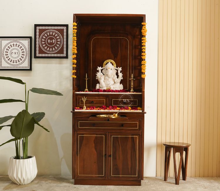Latest Pooja Cabinet Designs | Stylish Pooja Unit Design Online