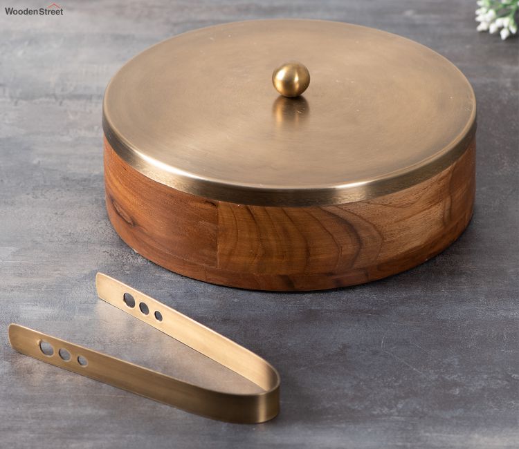 Roti Box | Designer Wooden Roti Box Online India