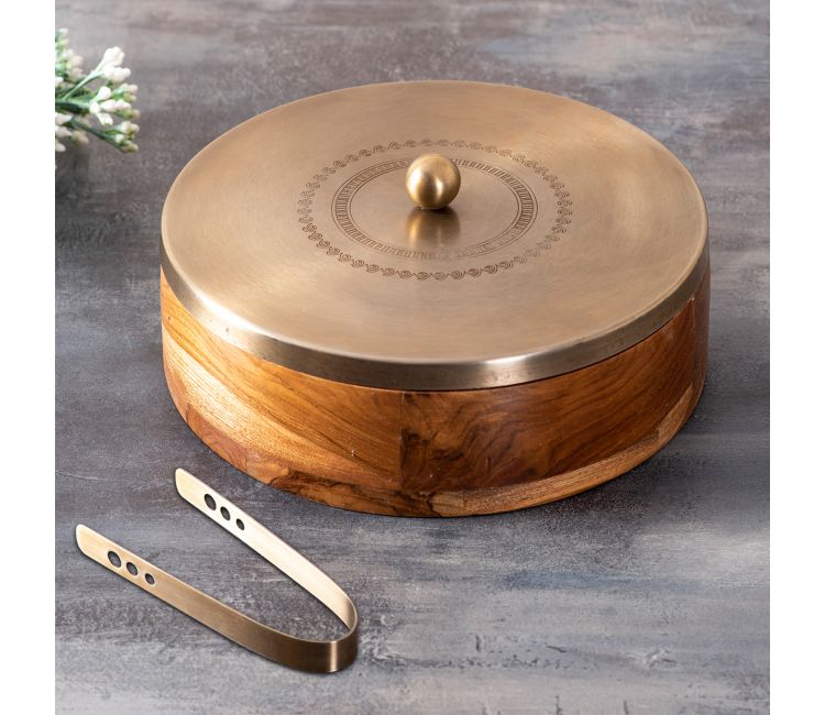 Roti Box | Designer Wooden Roti Box Online India