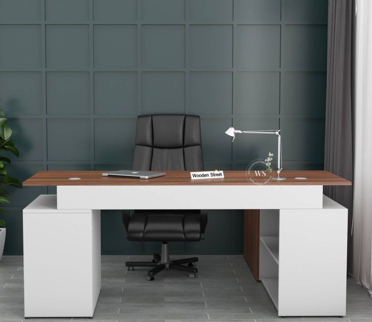 Boss Office Table Design Online in India at Best Price | Wooden Street