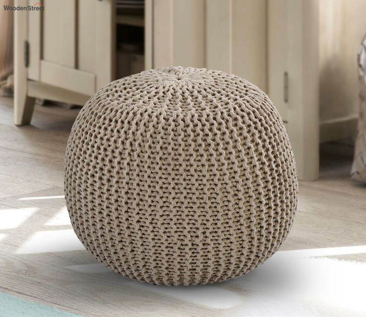 Puffies: Buy Pouffe Online in India at Best Price | Wooden Street