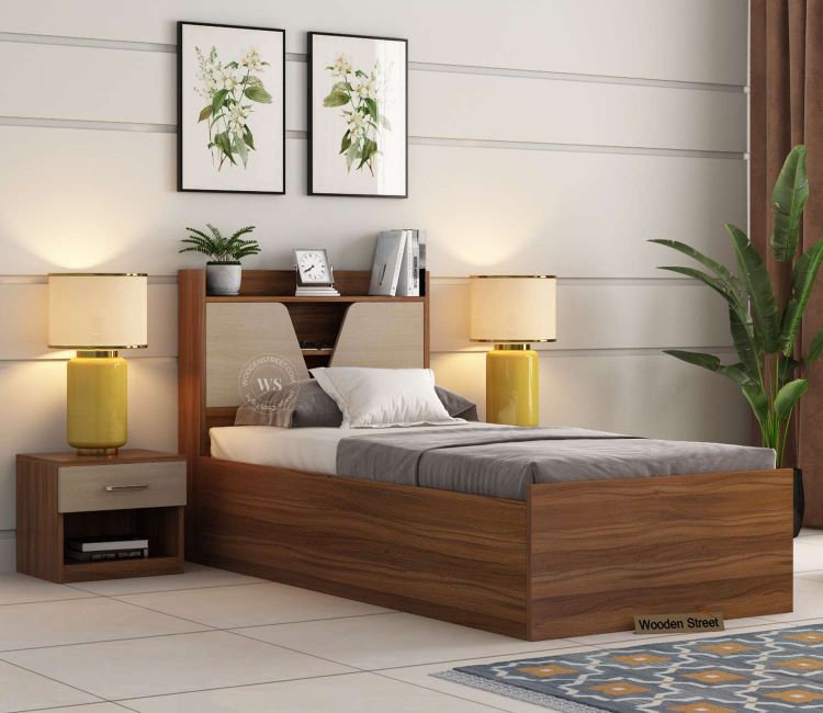 Single Bed @Best Price | Online Single Beds with Storage