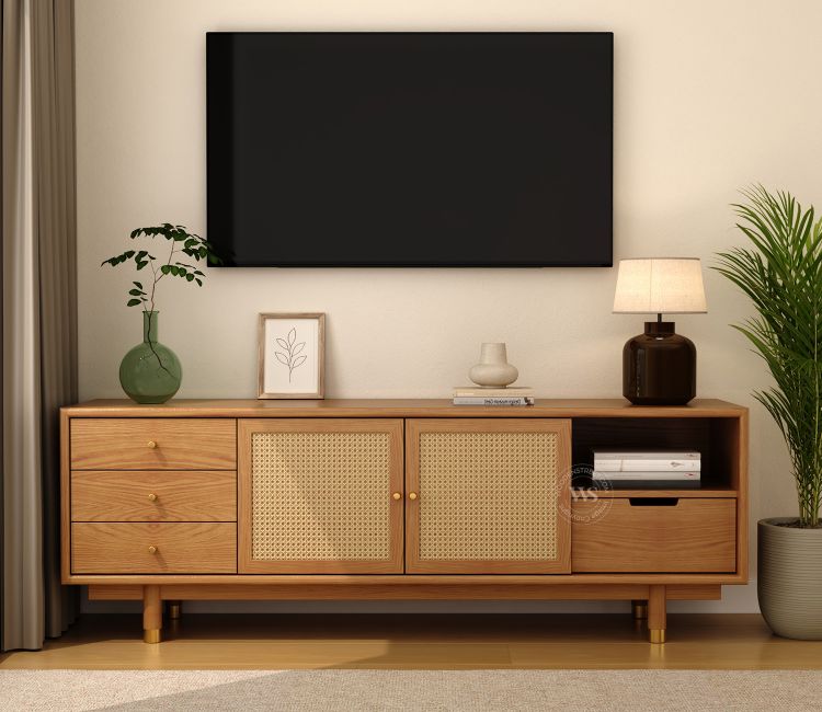Buy Sheesham Wood TV Units Online in India at Best Price | Wooden Street
