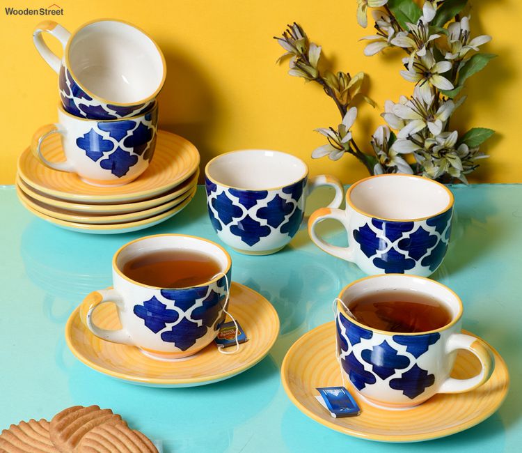 Buy Tea Cups Online @Upto 55% Off | Wooden Street